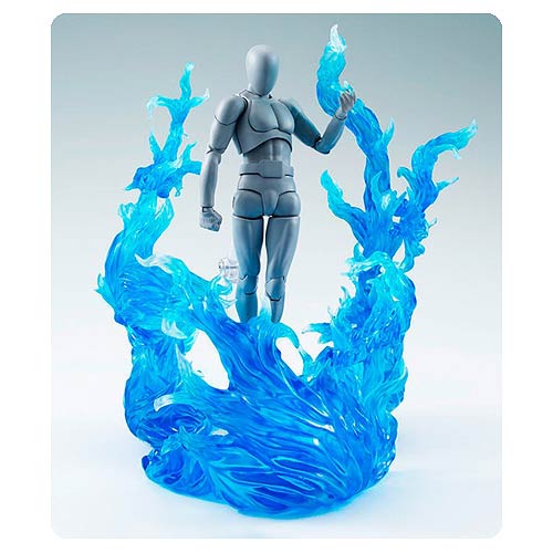 Blue Burning Flame Action Figure Effect Accessories Bandai Tamashii Blue Burning Flame Action Figure Effect Accessories Bandai Tamashii