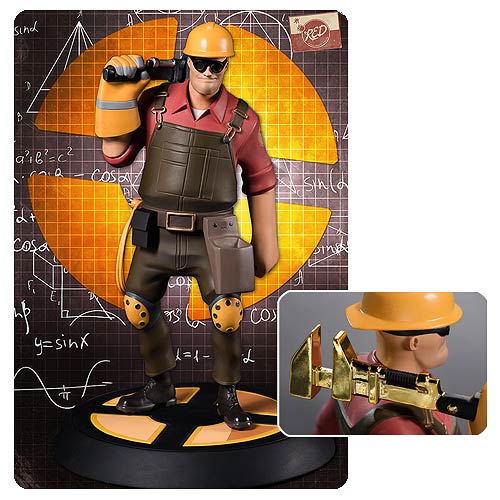 Team Fortress 2 The Engineer Red Statue | Jetworks