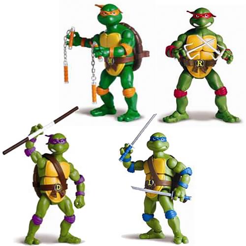 Teenage Mutant Ninja Turtles Classic 1987 Figuers