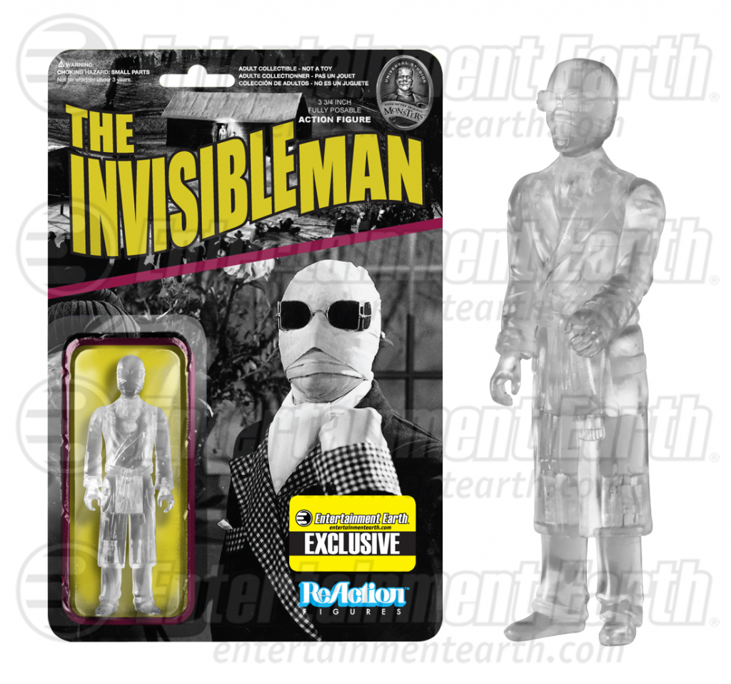 The Invisible Man ReAction Figure - Catch Him If You Can!