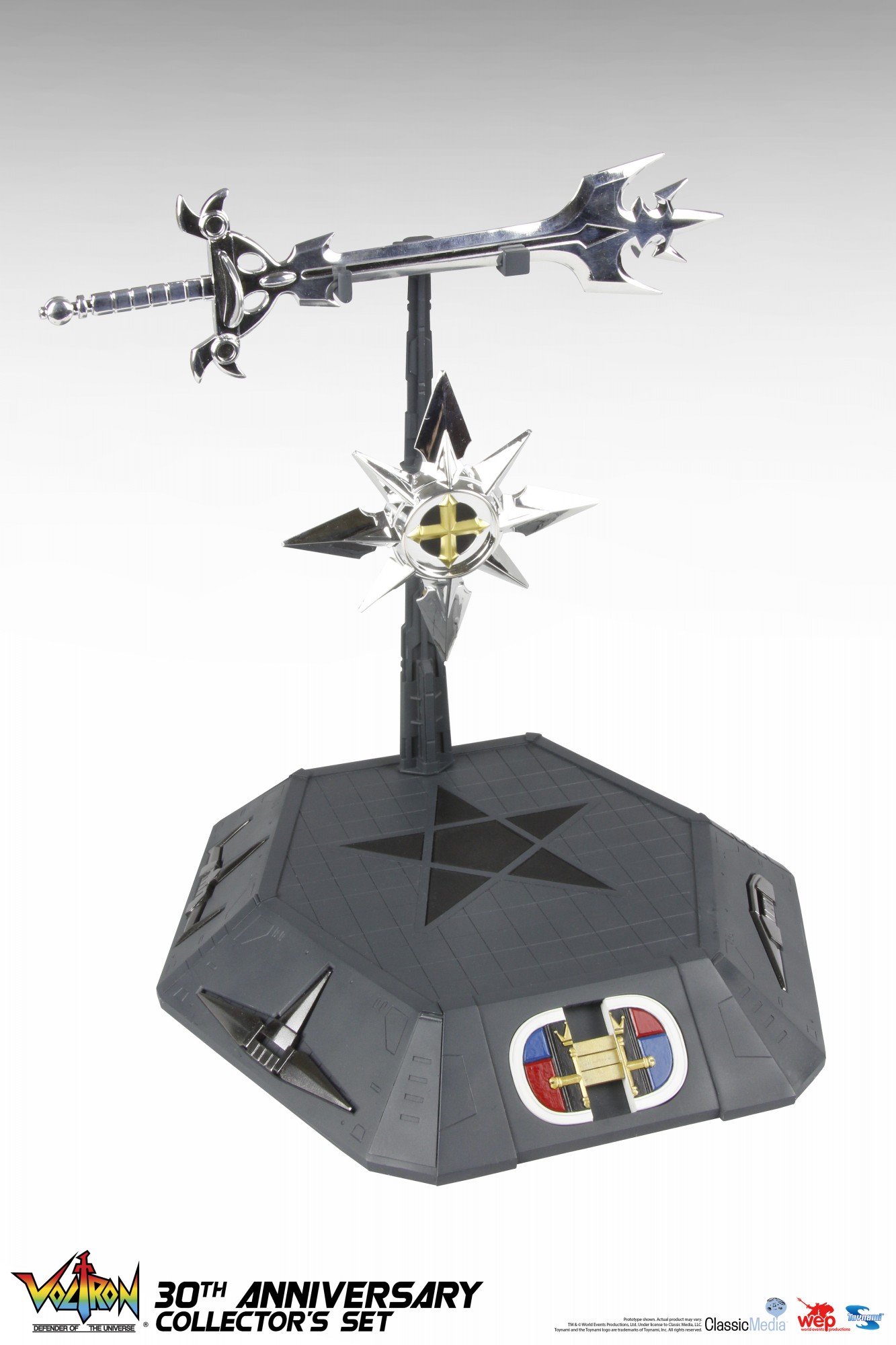 Voltron 30th Anniversary Die-Cast Light-Up Action Figure