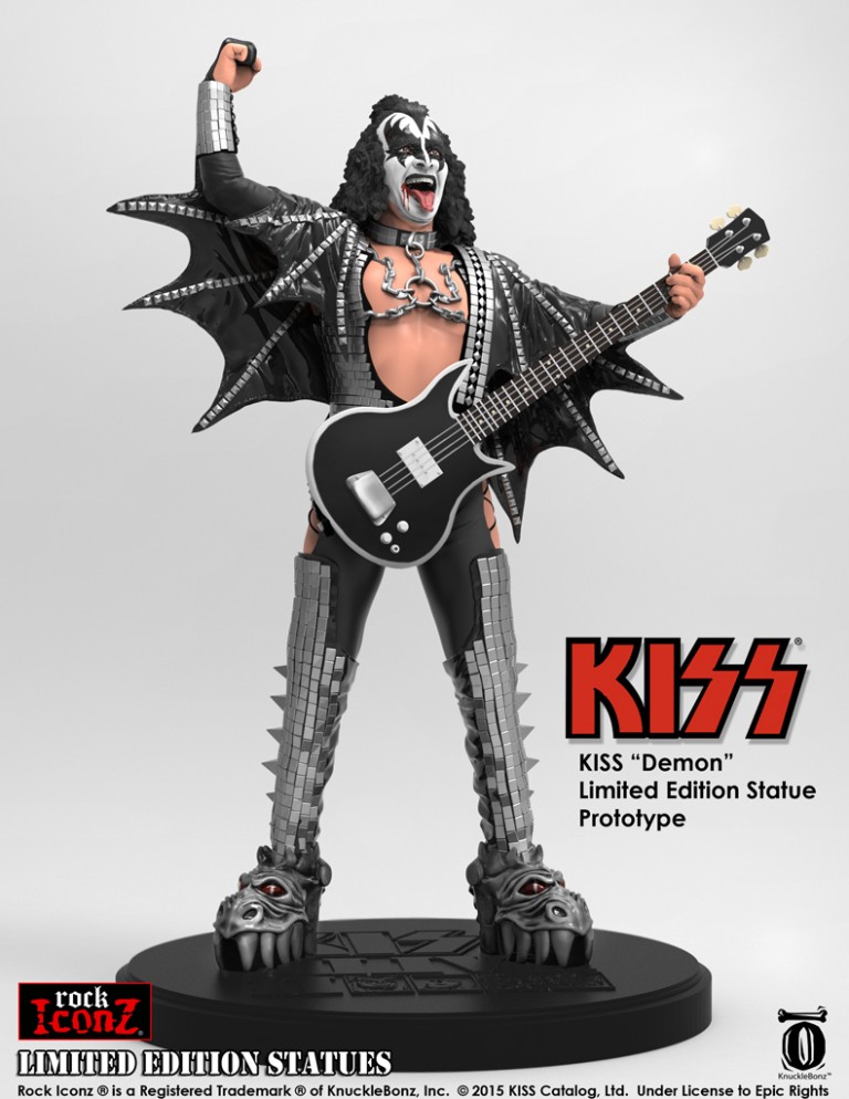 The Party's Just Begun with Knucklebonz KISS Rock Iconz Statues