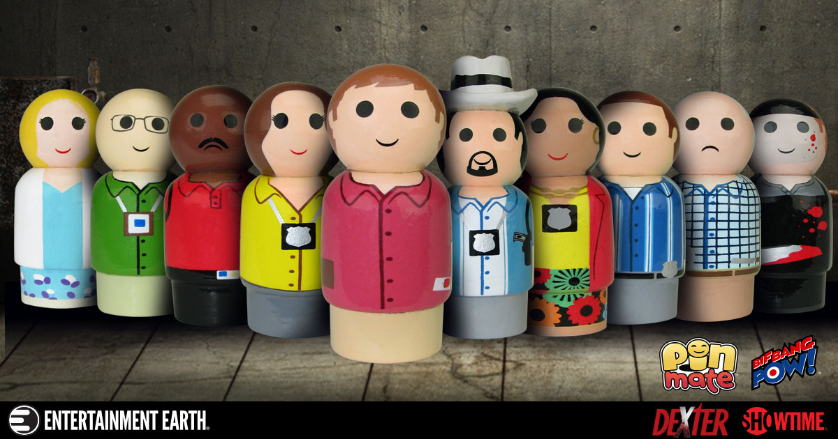 Hey, Wanna Play? Dexter 10th Anniversary Pin Mate Set in Stock Now!