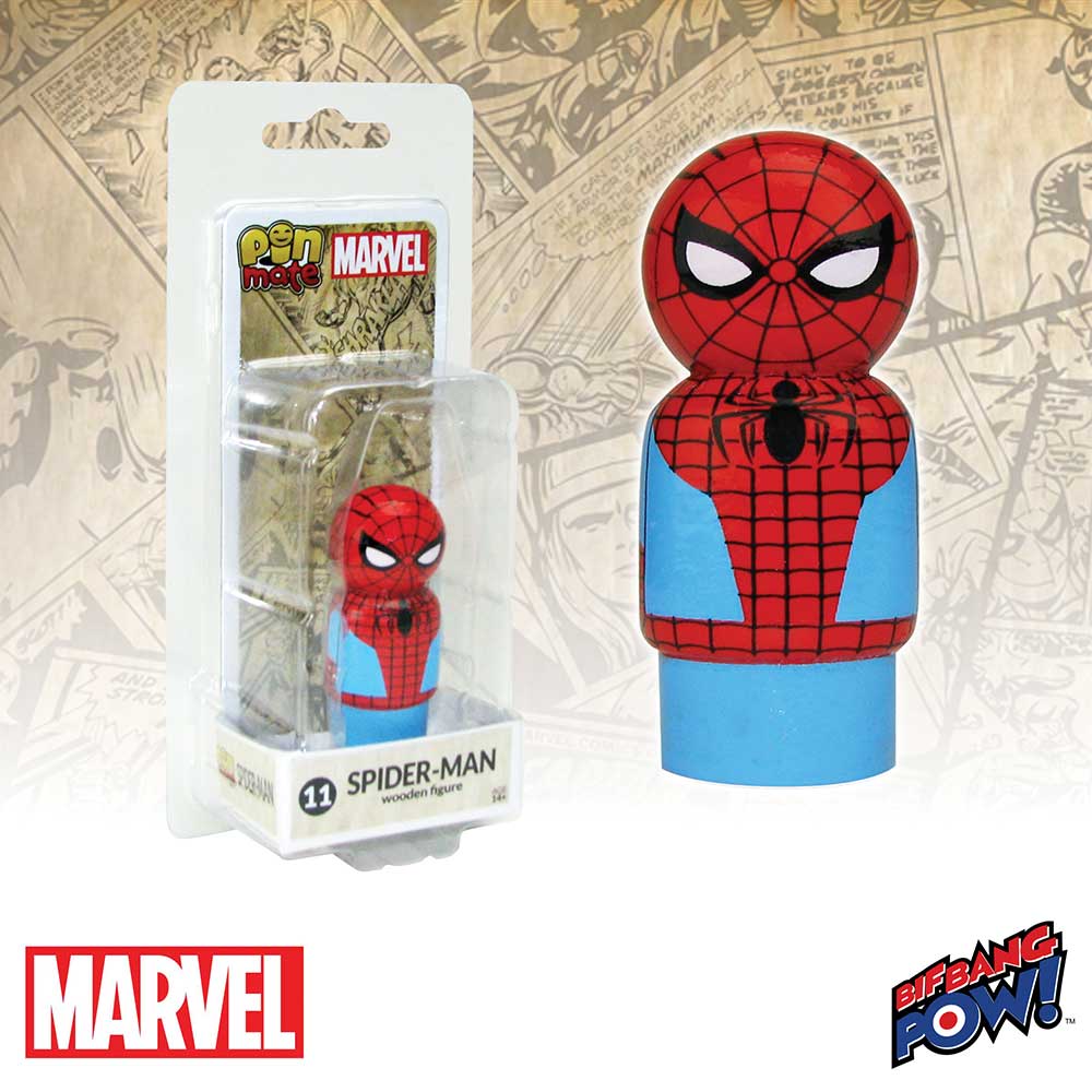 Now in Stock - Marvel's Classic Spider-Man Pin Mate™ Line