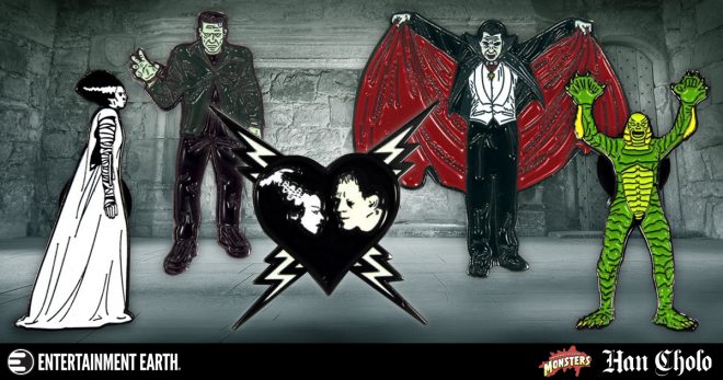 Add Some Horrific Flair with These Universal Monster Pins