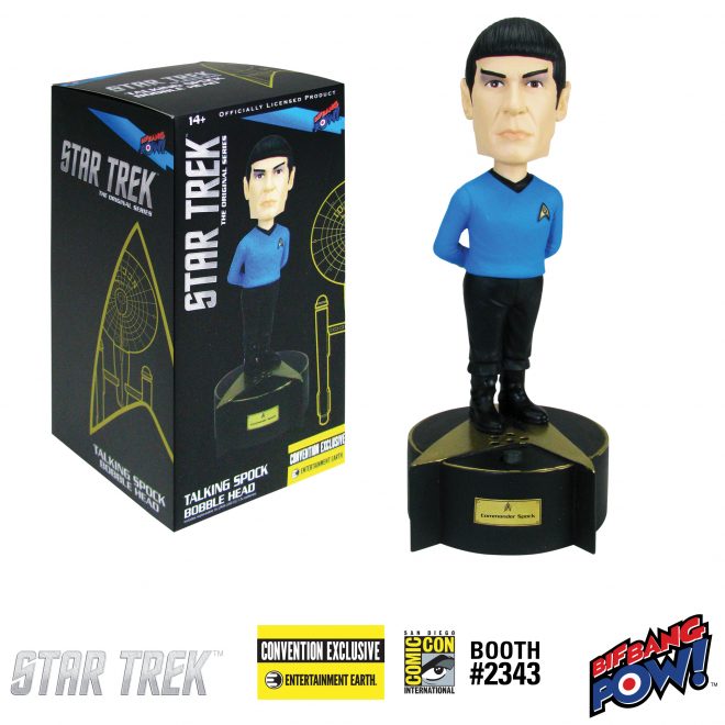 Star Trek Talking Spock Bobble Head - Convention Exclusive